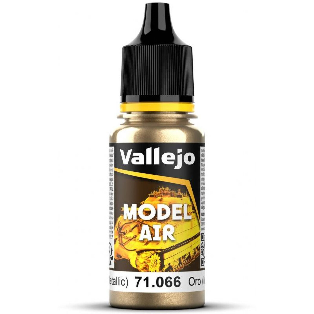 Краска акриловая для аэрографа Vallejo серии Model Air - Gold Metallic 71066 , 18 мл