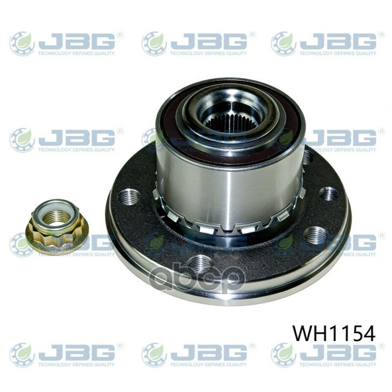 Ступица передняя в сборе VW T5/Multivan 03-> WH1154 JBG/7H0401611D 7H0401611C 7H0401611E 7H0401611H 7H0498611 7L0498611 7H040.