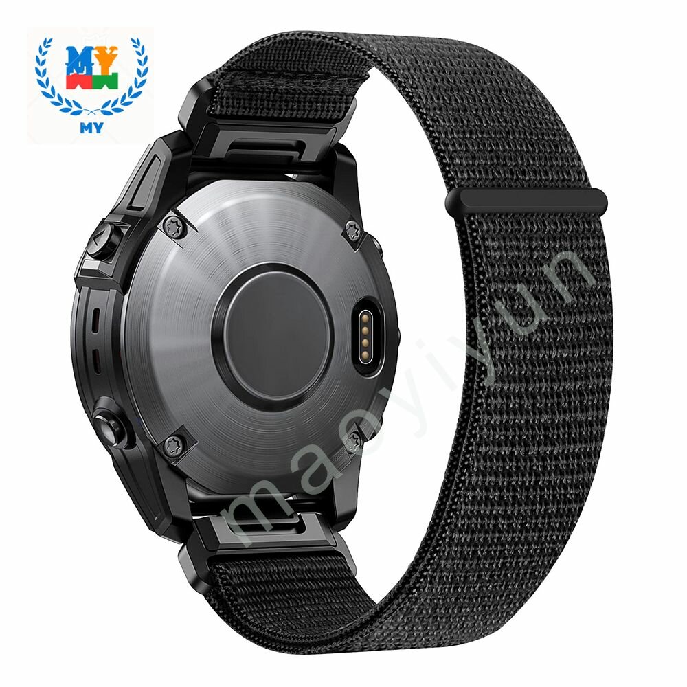 Нейлоновые ремешки для Garmin Fenix 7 Pro Fenix 6 Pro, Epix 2, 22 мм Quick Fit Watch Band Breathable Replacement Wristband for Forerunner 965 935 945 955