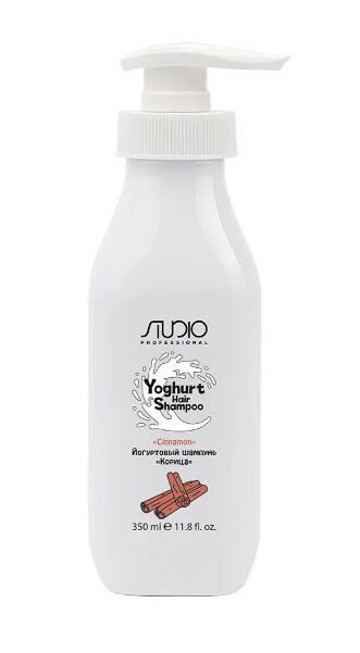 Kapous Йогуртовый шампунь для волос «Корица», 350 мл