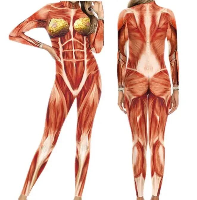 Зентай костюм полиэстер супергерой S, Синий, Blue