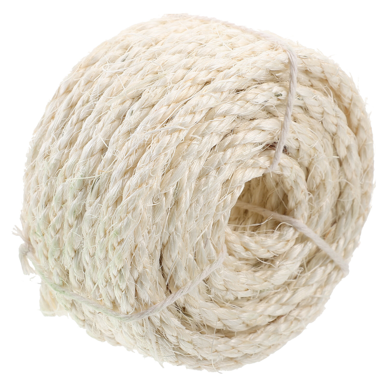 Сизалевый канат бежевого цвета для домашних когтеточек и декоративных целей