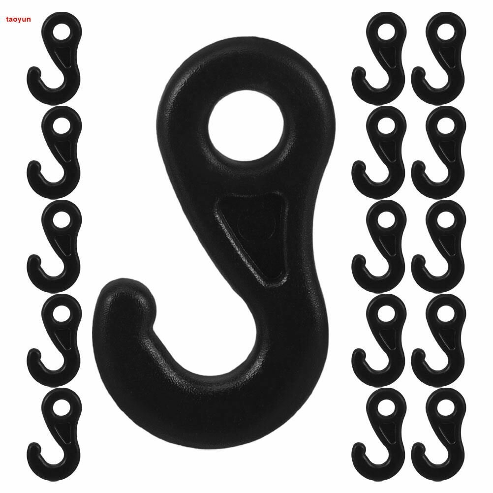 Крючки Для Веревок Палатки, 30 Штук, Из Пластика POM, Ветрозащитные, Для Походов И Туризма