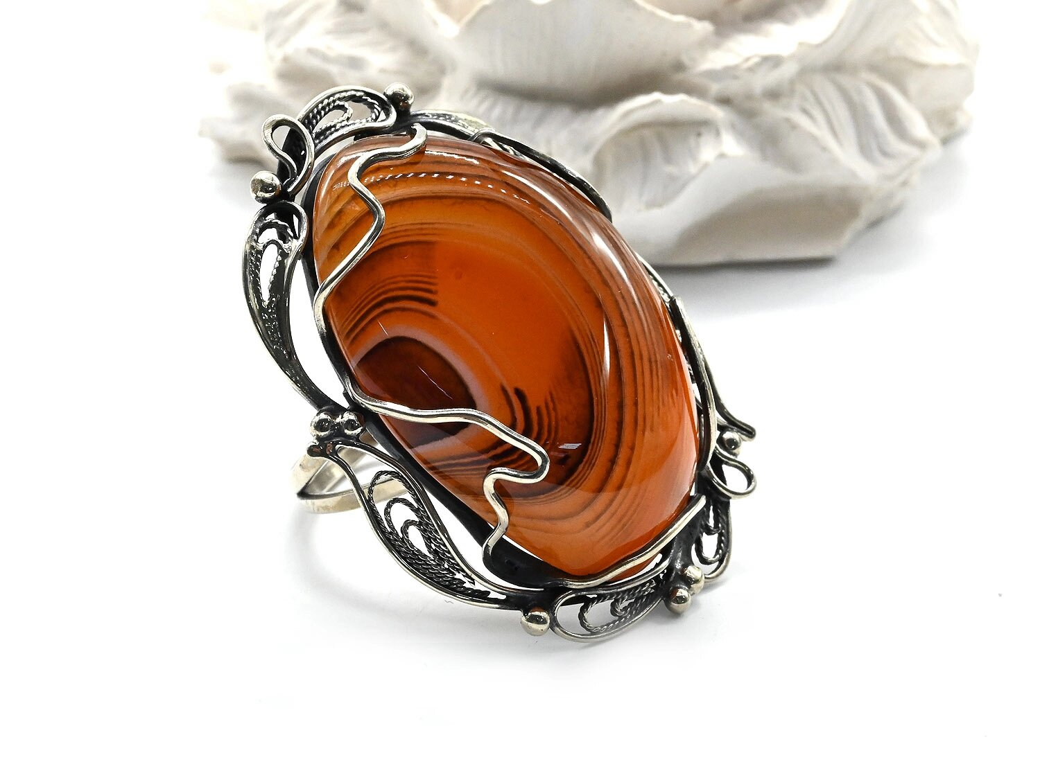 Кольцо, сардоникс