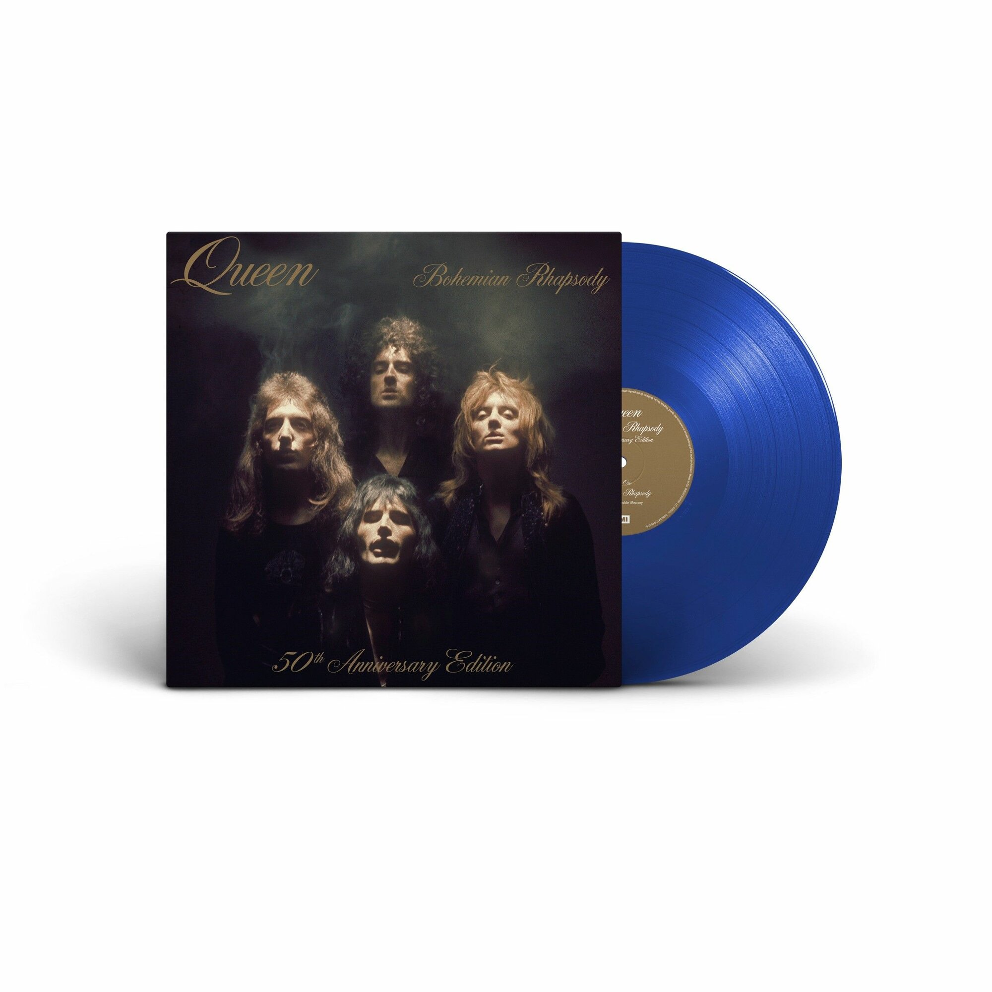 Виниловая пластинка Queen - Bohemian Rhapsody / I'm In Love With My Car (50th Anniversary Edition) (Limited Edition) (Transparent Blue Vinyl) (1 LP)