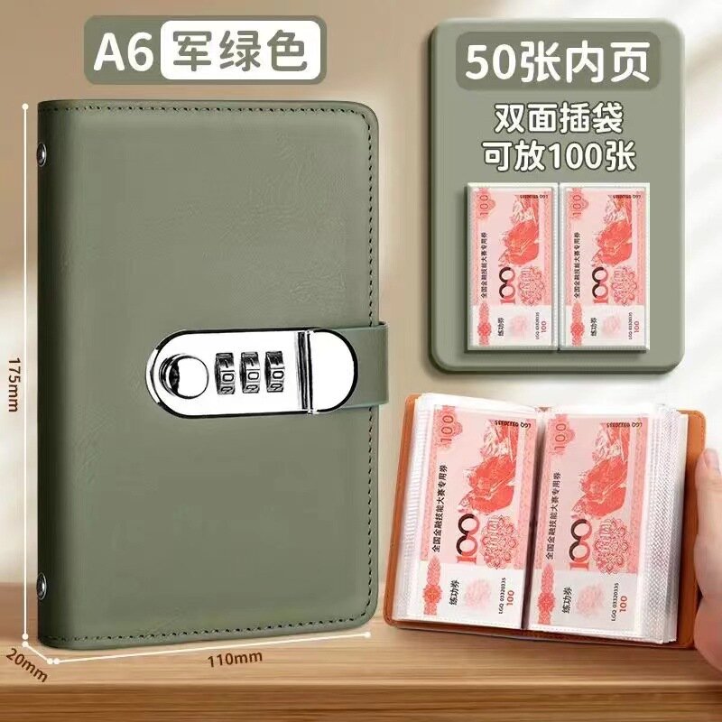 Новая книга для денег с паролем, только для денег, семейное финансовое управление, книга для счетов, сумка для денег, книга для мелочи для детей