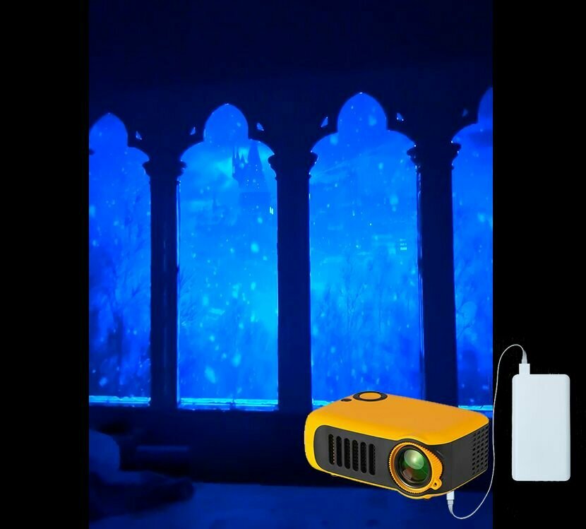 Проектор зимняя сказка/Mini Projector