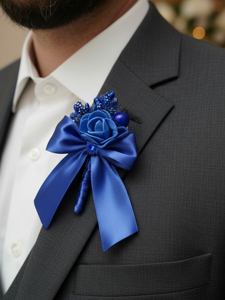 Бутоньерка для жениха или свидетеля