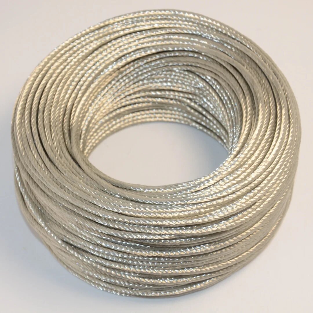 Мягкий медный провод 35-50 кв. мм 1 метр 35mm2, Tinned Copper 1m