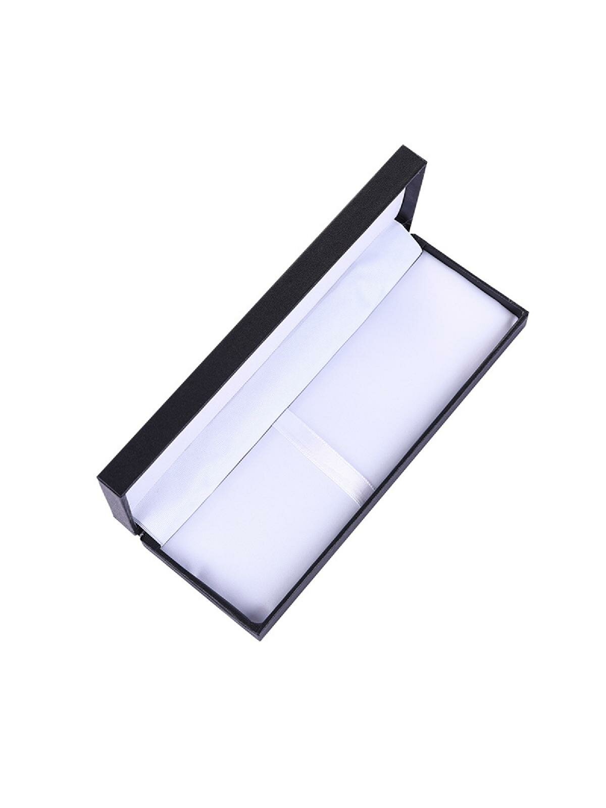 Черный бумажный металлический футляр для ручек для подписи футляр для ручек