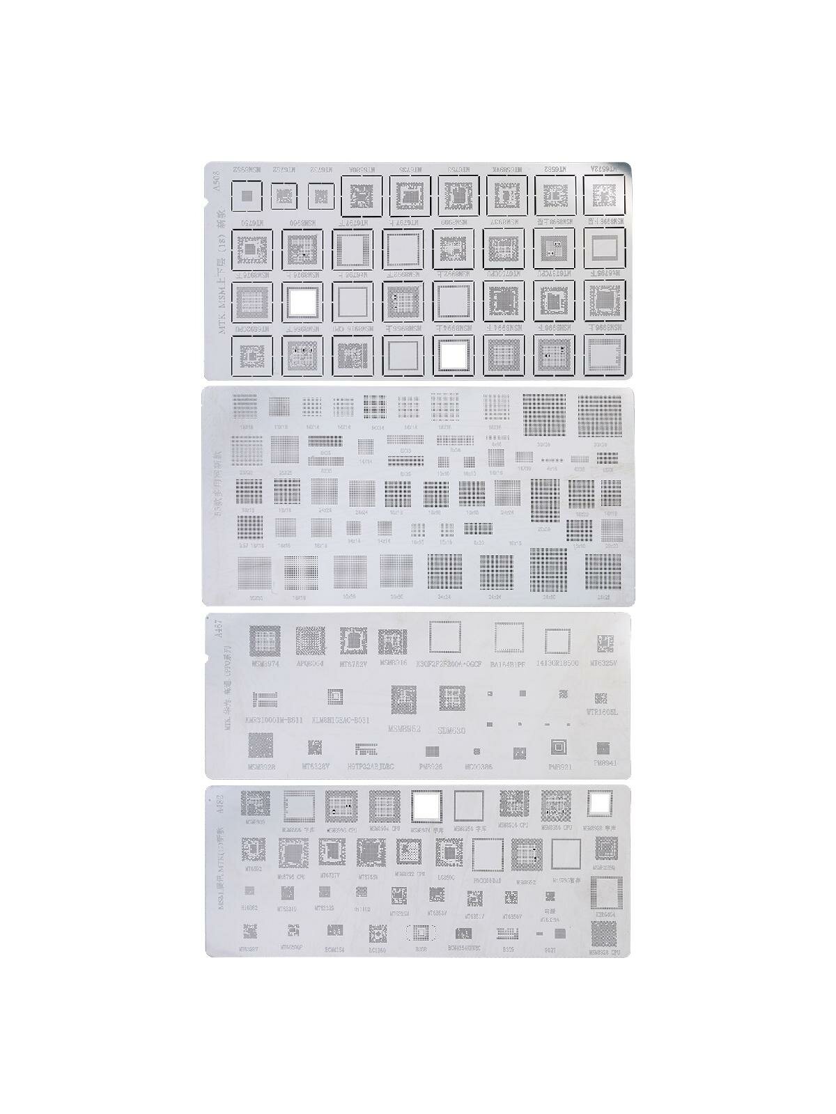 MTK MSM Qualcomm Huawei Универсальная Доска Для Посадки Шариков BGA Из Стальной Сетки и Олова