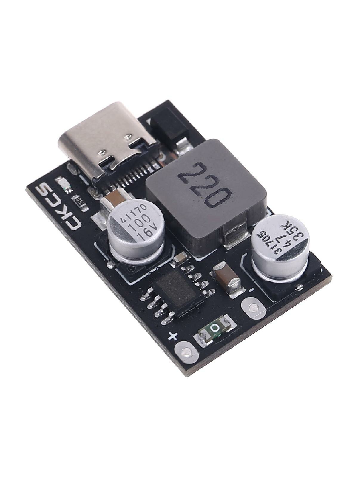 Тип-C USB QC3.0 QC2.0 PD3.0 Быстрая Зарядка Модуль Платы Быстрой зарядки для Понижающего Преобразователя Питания постоянного тока 8-32 В