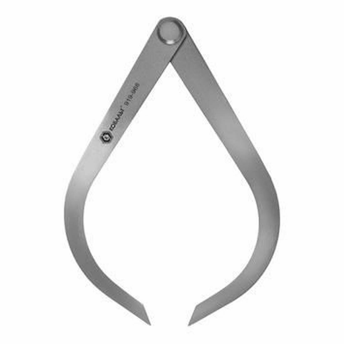 Кронциркуль кобальт для наружных измерений до 175 мм, из углеродистой стали, подвес