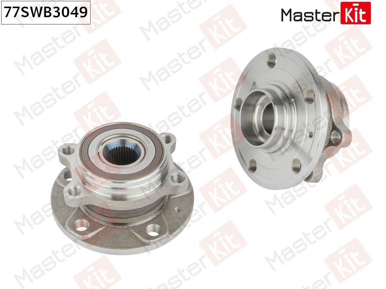 Ступица в сборе с подшипником передний./задний. Audi Q3 8UB 8UG/Skoda YETI 5L/Volkswagen GO MasterKit 77SWB3049