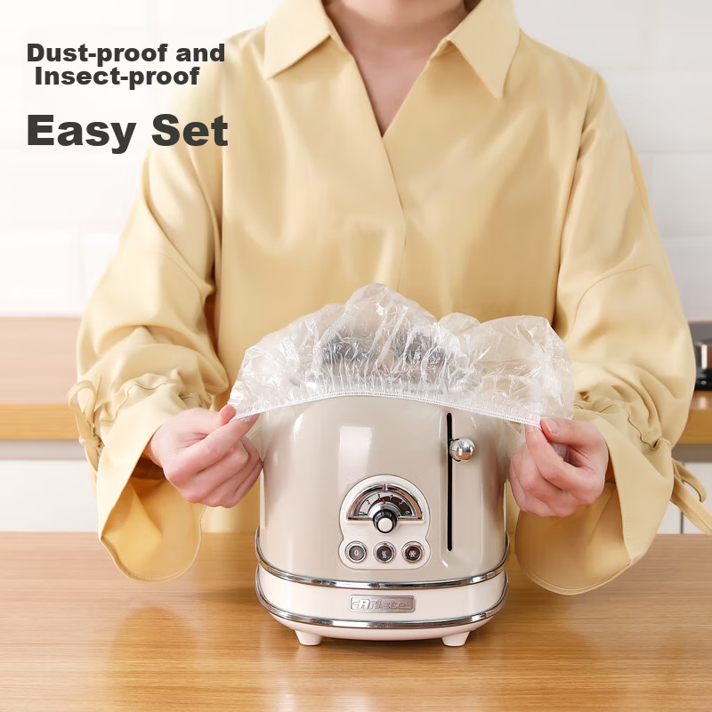 Meili Ya Dust Cover, Disposable, for Kitchen Rice Cooker, Microwave, Floor Fan, General Household Appliance, Plastic Protective Film Cover