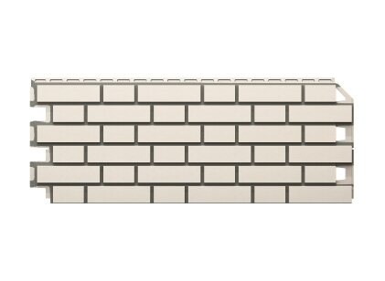 Панель фасадная технониколь оптима Клинкер Слоновая кость 1000х420мм/0,42м2 - 10шт/упак