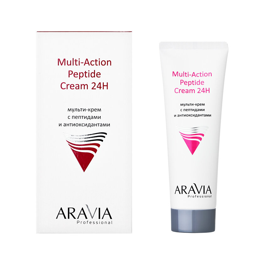 Мульти-крем для лица ARAVIA `PROFESSIONAL` Multi-Action с пептидами и антиоксидантным комплексом 50 мл