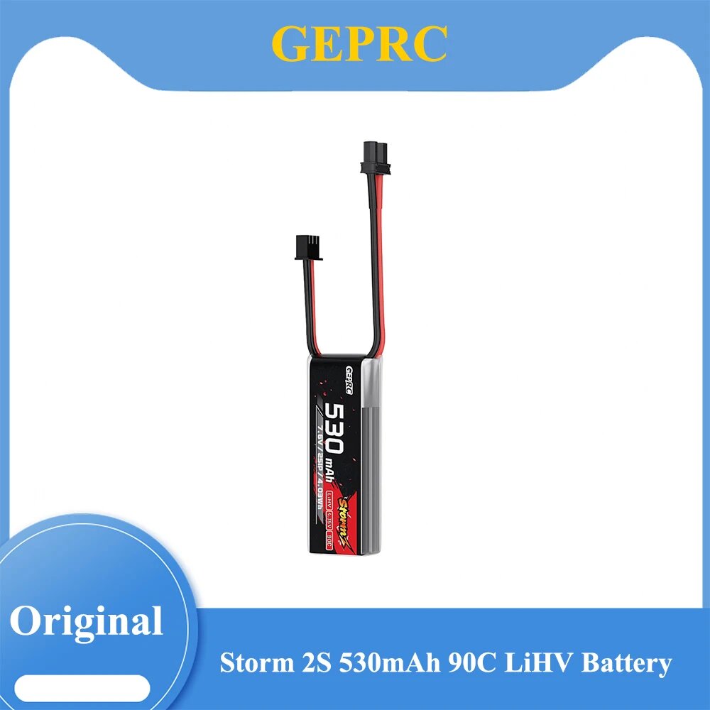 GEPRC Storm 2S 530 mAh аккумулятор для FPV квадрокоптера 2 pcs