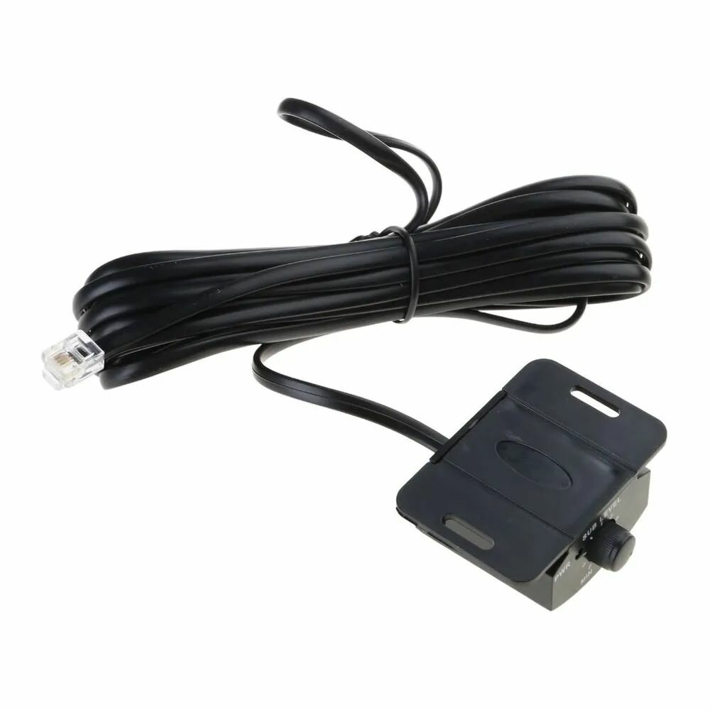 Автомобильный усилитель звука: Дистанционный регулятор громкости сабвуфера (4 провода)