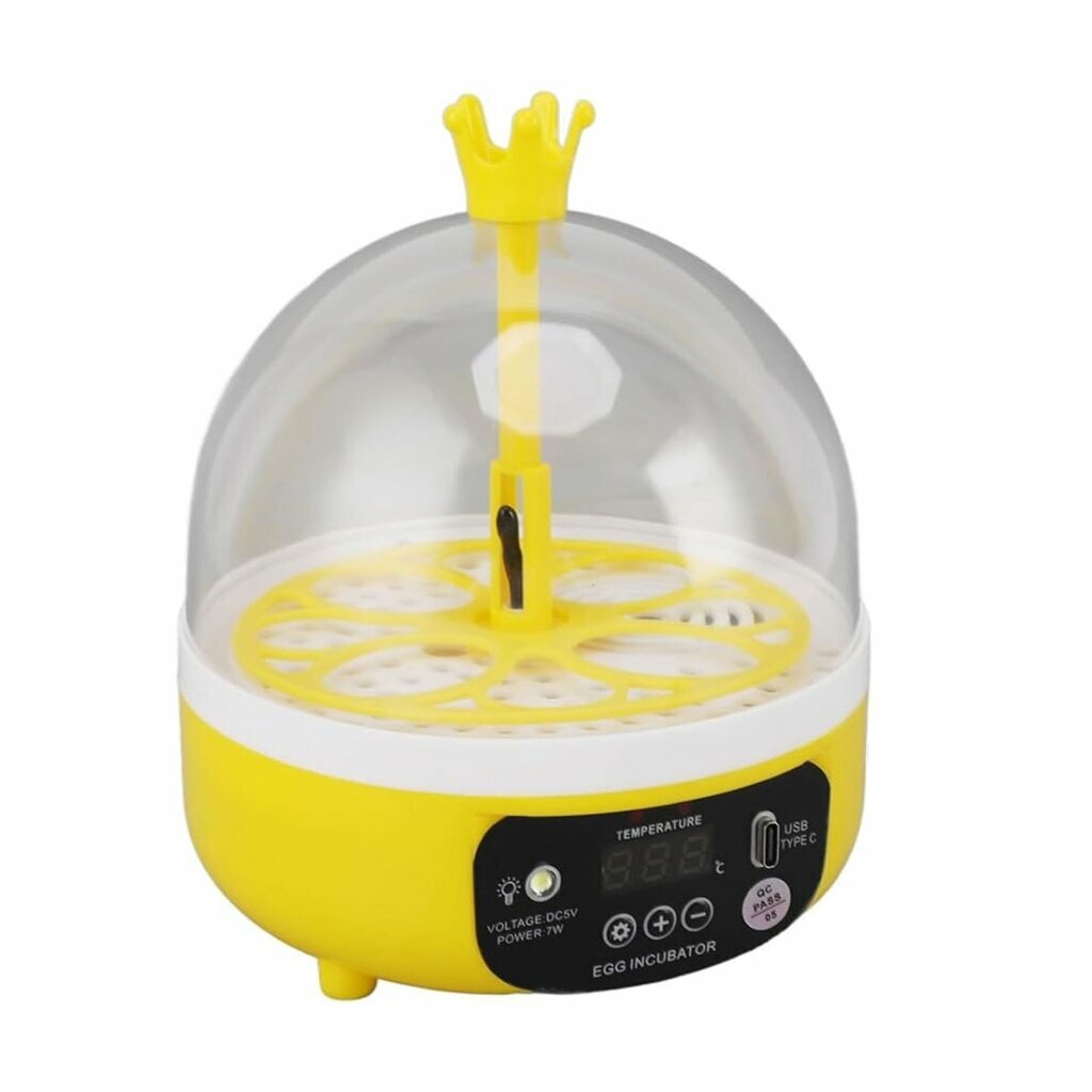 Интеллектуальный инкубатор для яиц с автоматическим поворотом и контролем температуры и влажности