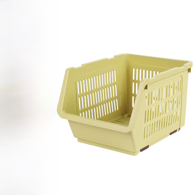 Стеллаж для хранения овощей и фруктов многоярусный, стеллаж для кухни, стеллаж для хранения бытовых мелочей, многофункциональный стеллаж для овощей (большой [Зеленый])