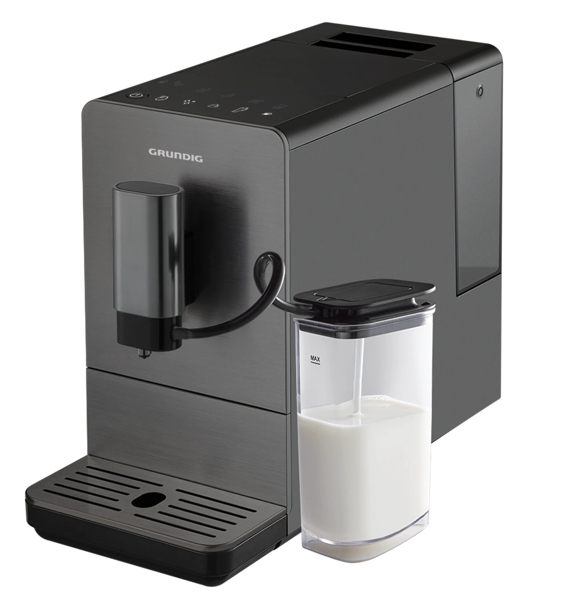 Кофемашина Grundig KVA 4832 с сенсорным дисплеем и автоматическим капучинатором