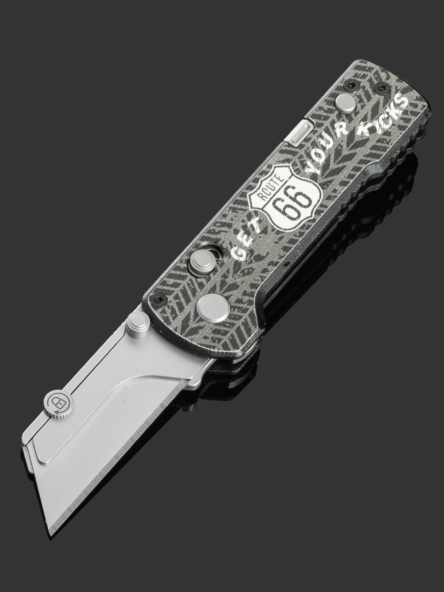 Складной нож Olight Octacle U1 Pro Ride 66 Rail Lock OKNU1PRORI66, сталь Sk5, рукоять G10