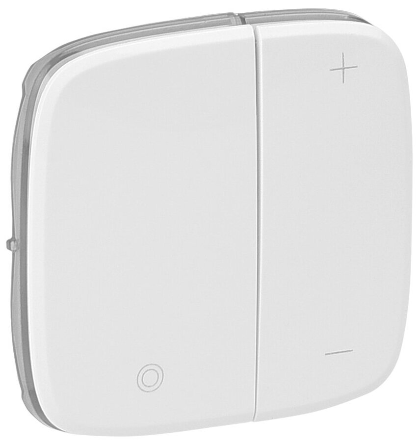 Лицевая панель для кнопочного светорегулятора Valena ALLURE Legrand, белый 752085