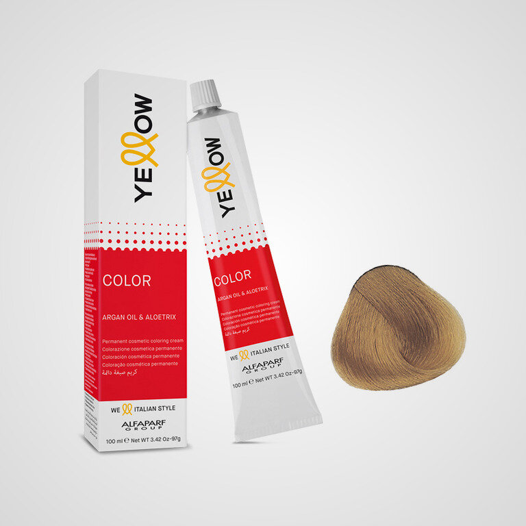 Ye Color Перманентная крем краска 9.3 100 мл YELLOW PROFESSIONAL Ye Color Permanent Coloring Cream Краска 100 мл