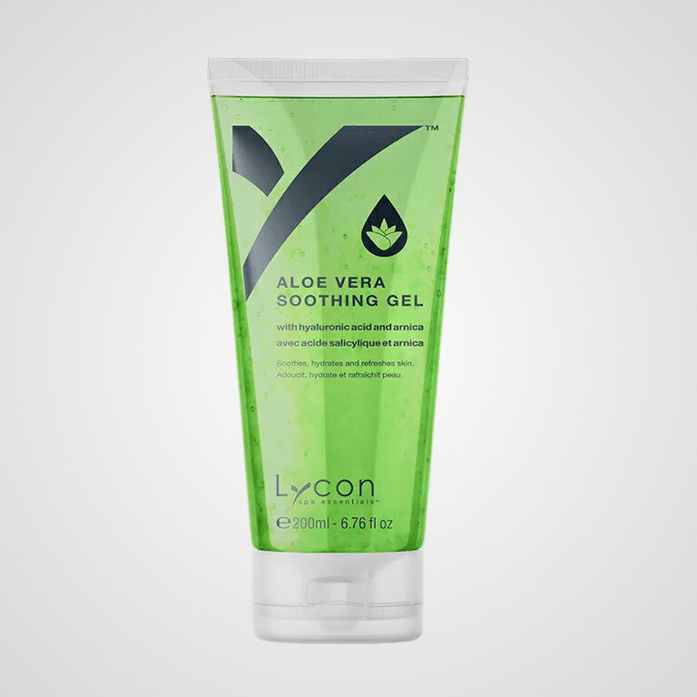Успокаивающий Гель с Алое Вера и гиалуроновой кислотой для лица и тела 200 мл Lycon Aloe Vera Soothing gel Гель 200 мл
