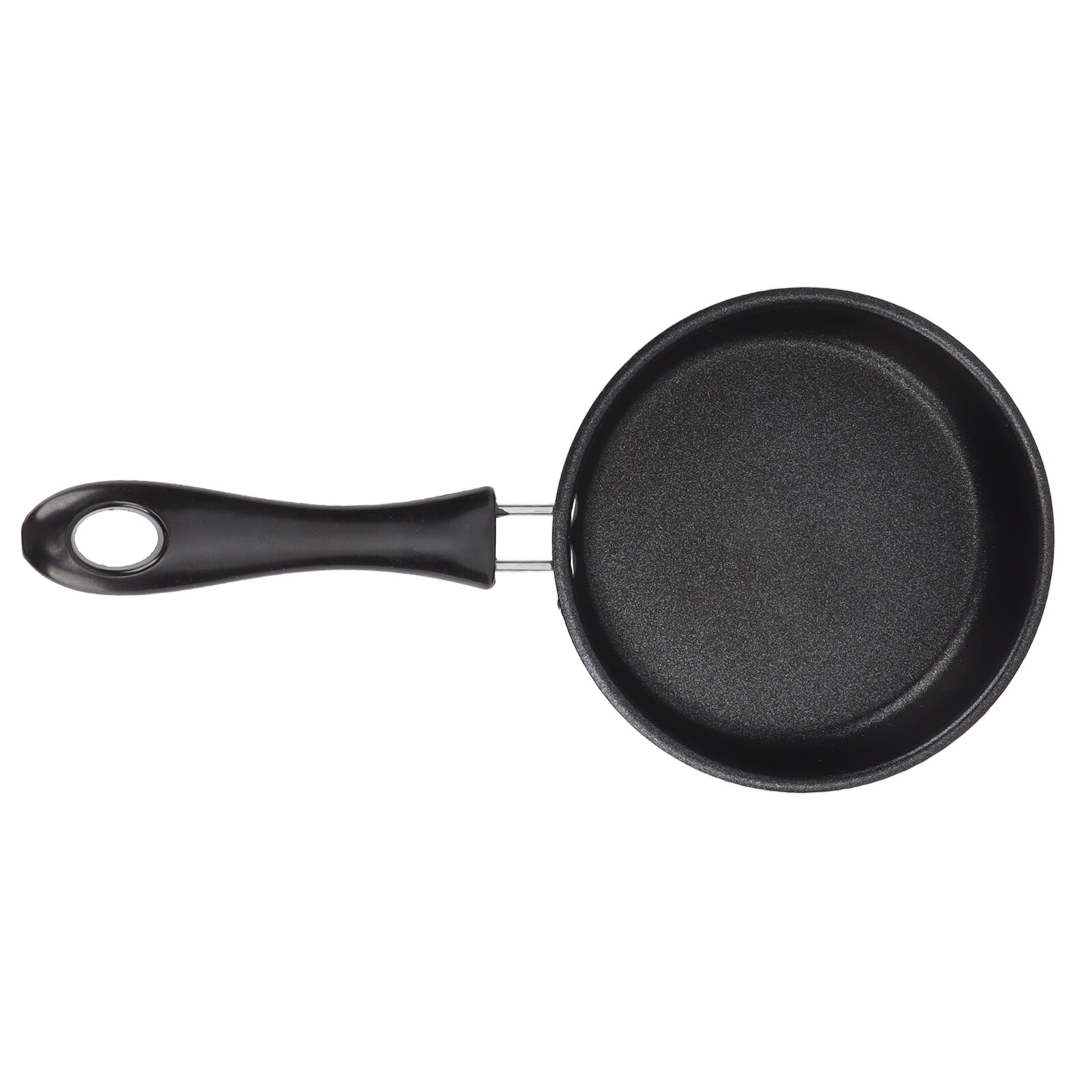 Frying Pan Professional Prevents Stick Stain Resistance Light Smoke Stainless Steel Omelet for Home Restaurant 12cm/4.7in