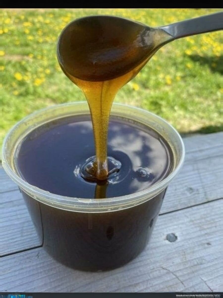 Мёд домашний "Гречишный" темный, 1 литр