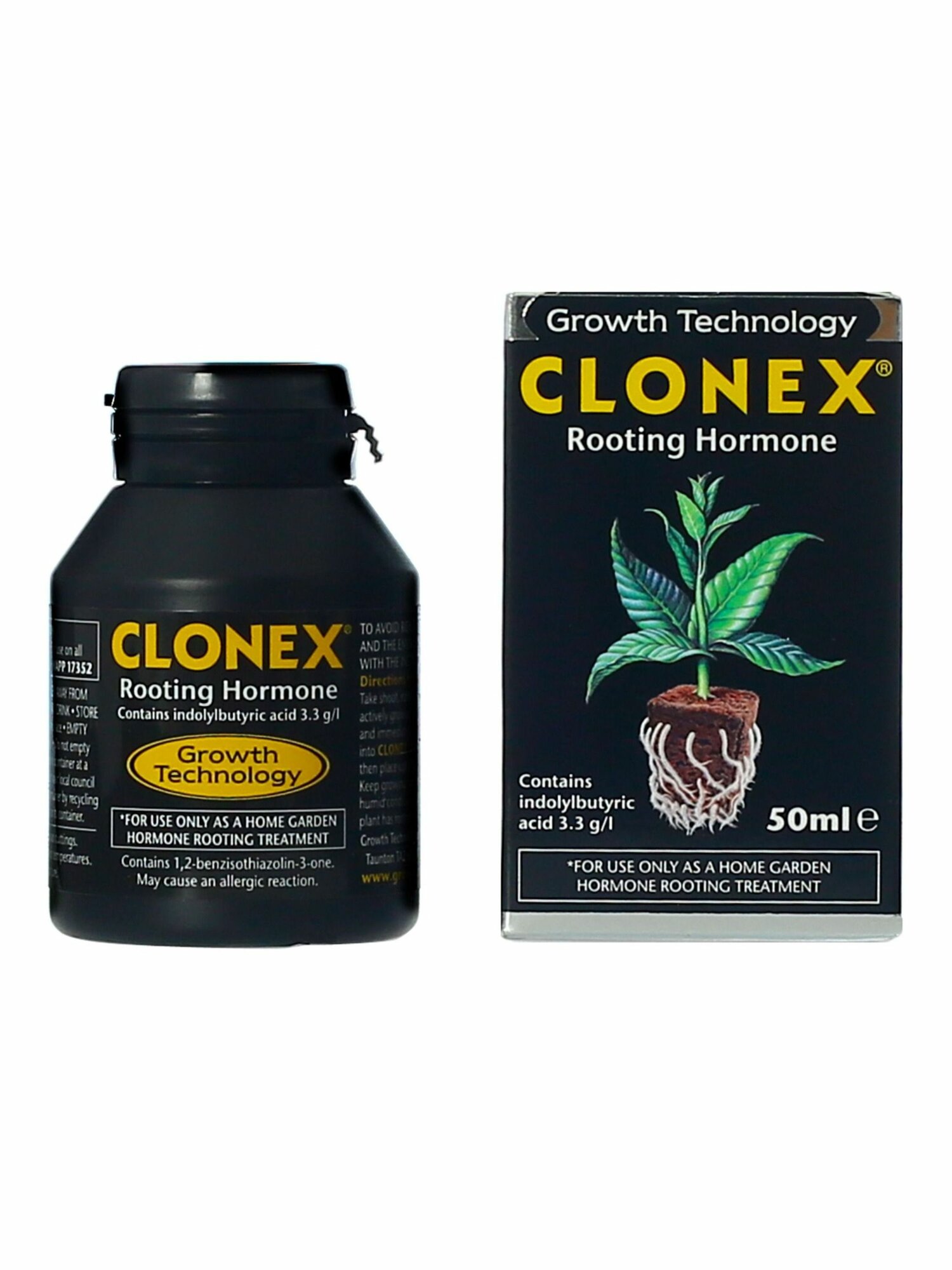 Удобрение - стимулятор корней Growth Technology Clonex 50 мл (до апреля)