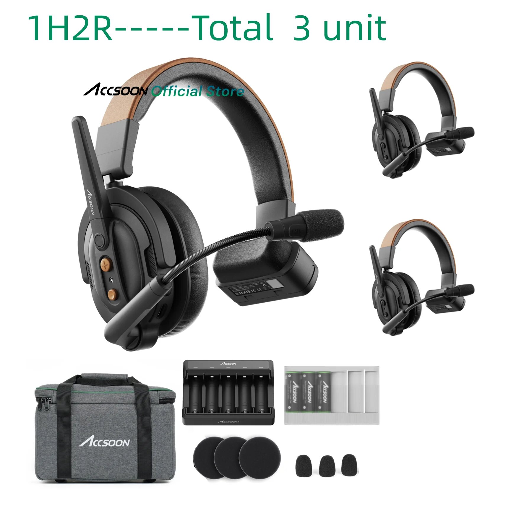 Accsoon CoMo SE Беспроводная система внутренней связи, 1V2 kit