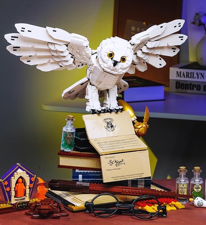Конструктор 3D из миниблоков Balody Гарри Поттер сова Букля 3155 элементов - BA24001