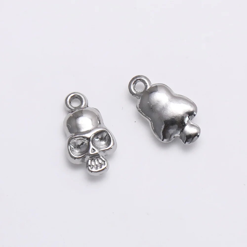 Фурнитура для браслетов череп Stainless Steel