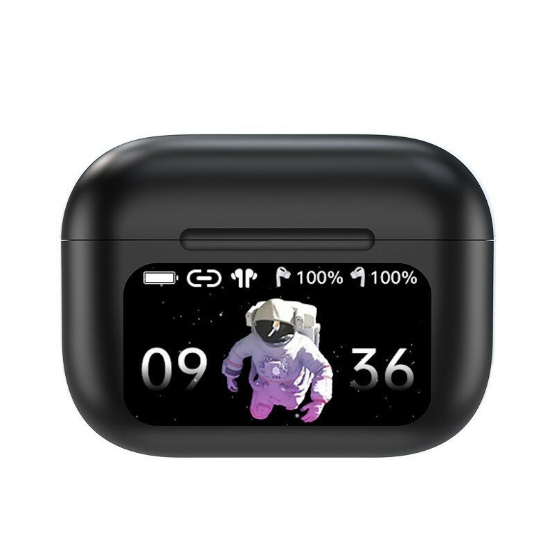 Новые наушники A9 Pro Bluetooth, внутриканальные, с цветным экраном, ANC шумоподавление, спортивные беспроводные наушники Huaqiangbei, сверхдолгое время работы от батареи