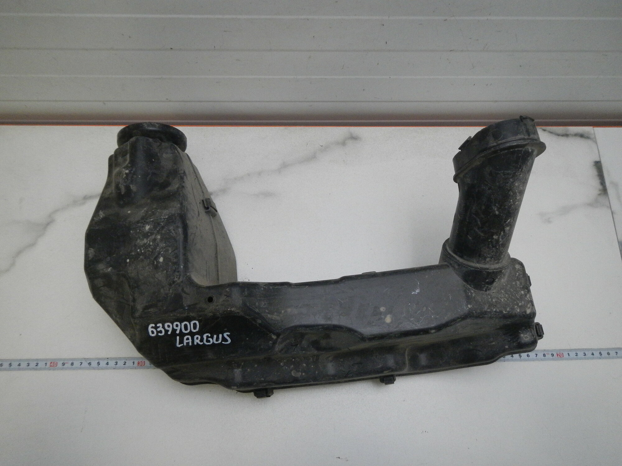 Б/У Резонатор воздушного фильтра, ВАЗ (VAZ)-LADA LARGUS (ларгус) LADA LARGUS (Ларгус) Задиры, трещины, сломано крепление...