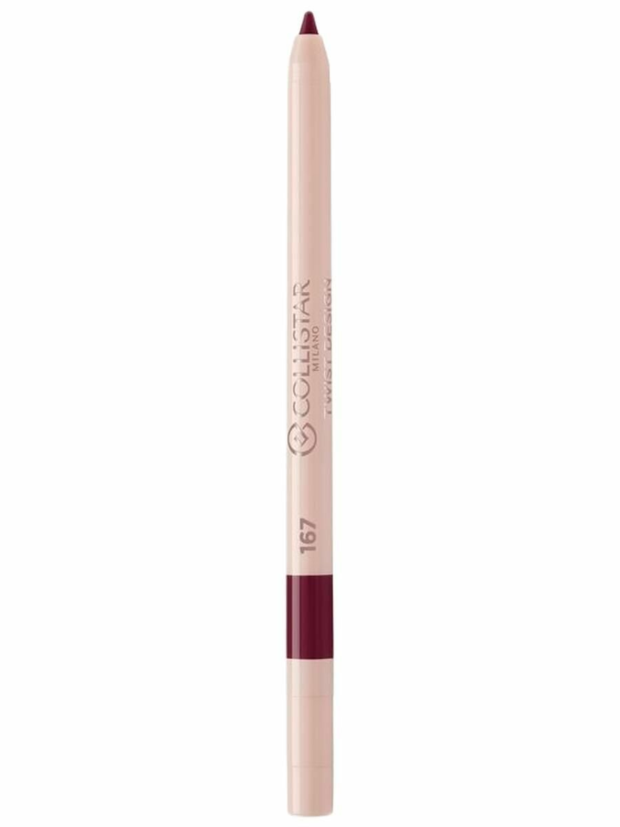 Collistar - Twist Design Matita Labbra 167 - Tormalina Rossa, Карандаш для губ с поворотным механизмом, 0.4 гр