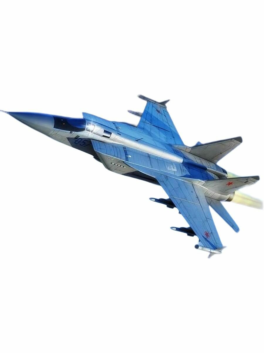 Сборная модель истребителя МиГ 31М масштаб 1 48 09