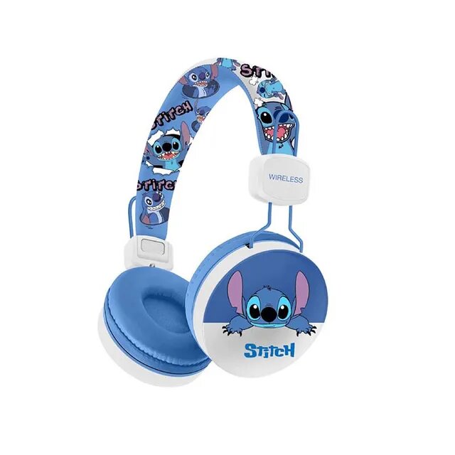 Беспроводные Bluetooth-наушники Disney Stitch, стереофонические HiFi-наушники с микрофоном, подходят для детского мультфильма «Человек-паук» MF601
