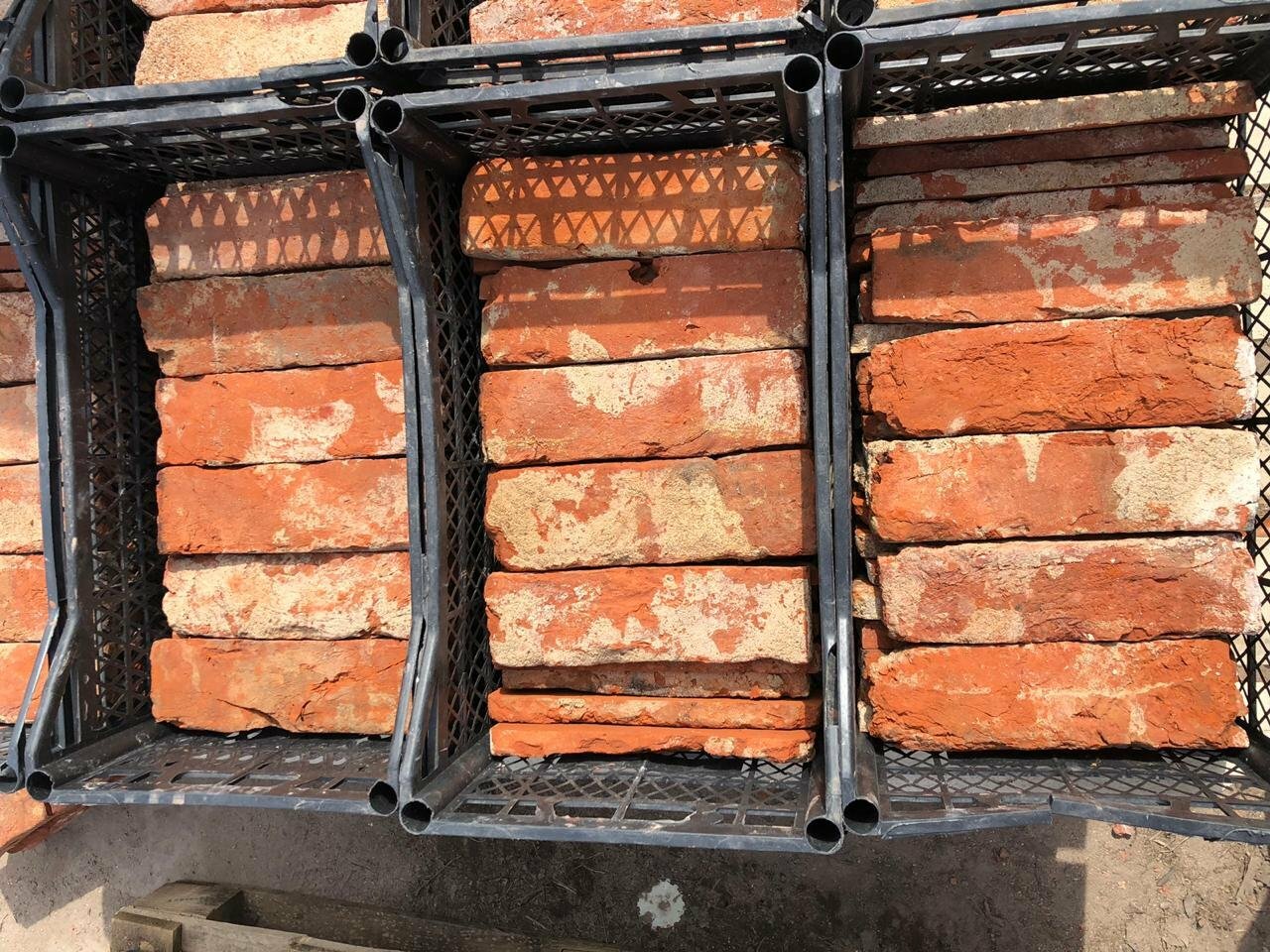 Плитка из старого кирпича под старинный кирпич