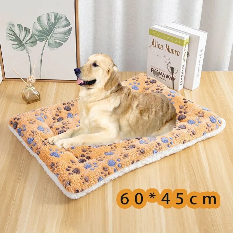 Зимняя теплая закрытая кровать для кошек и собак, товары для домашних животных, спальный мешок