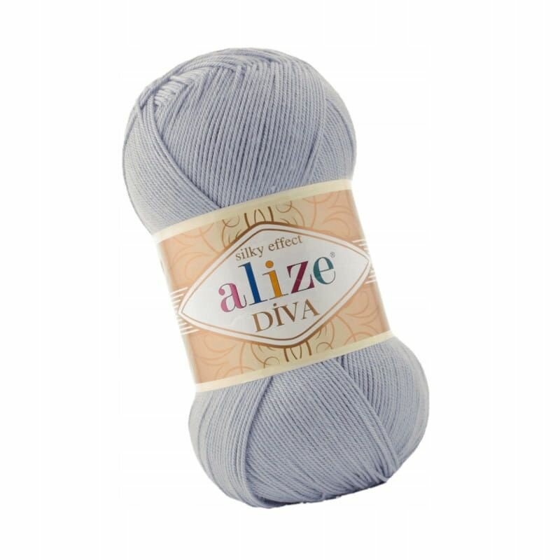 Пряжа Alize Diva 362 (5 мотков по 100г/350м) металлик