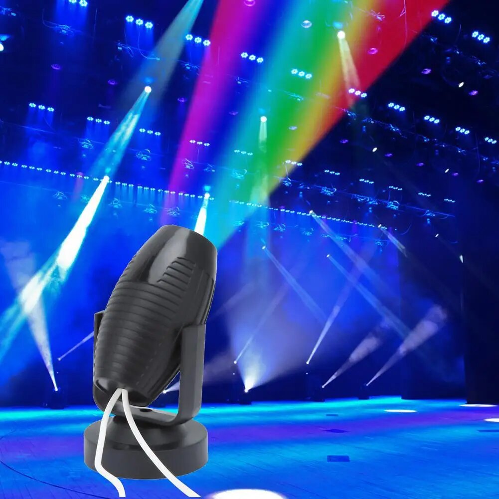RGB светодиодный сценический прожектор Черный, RGB Spotlight