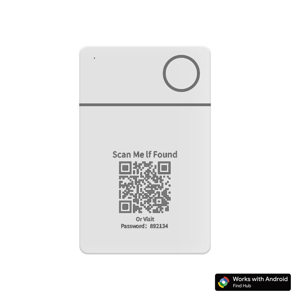 Беспроводная зарядка с трекером RSH White для Android