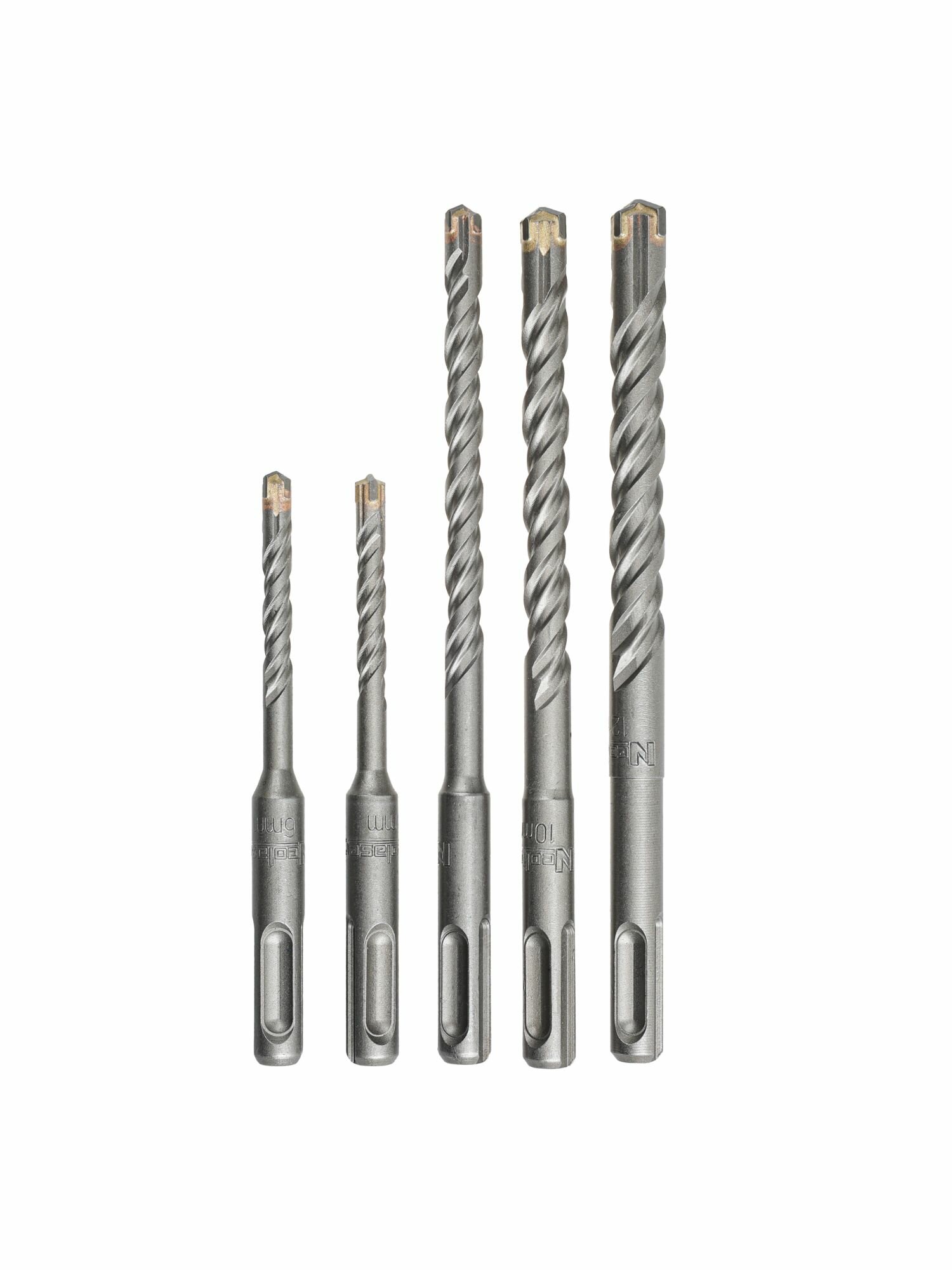 Набор буров по бетону SDS-plus Neolaser NLA2108, 5 шт.