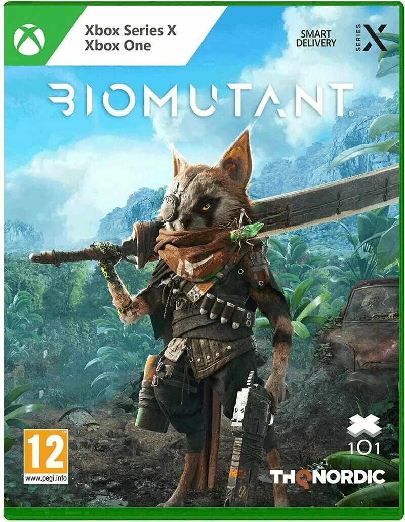 Игра "Biomutant", Xbox One, Xbox Series X, для одного игрока, 12+, 1 диск