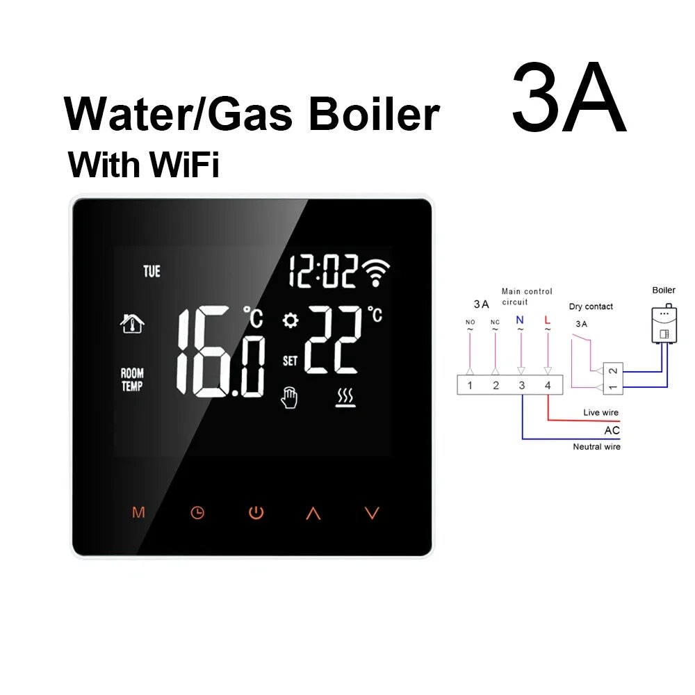 Wi-Fi термостат для котла Water/Gas 3A
