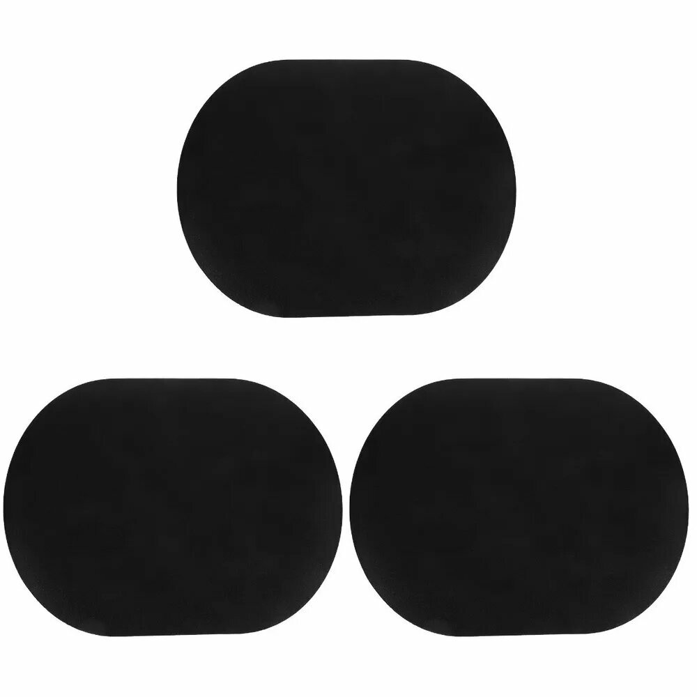 Многоразовый черный диатомитовый коврик для кормления собак и кошек, набор из 3 изделий для дома